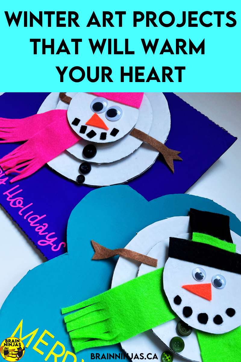 Winter Art Projects That Will Warm Your Heart - Ninja Notes