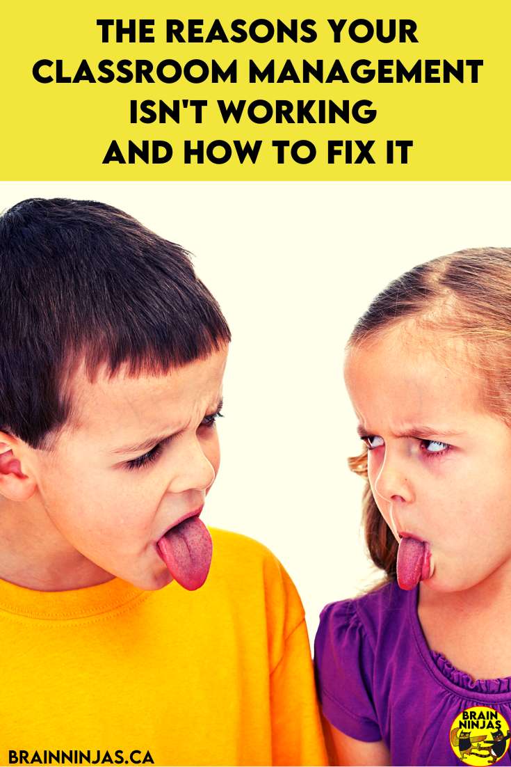 The Reasons Your Classroom Management Isn't Working and How to Fix It ...
