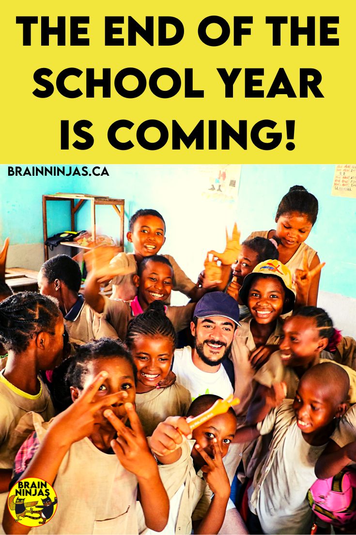 The End of the School Year is Coming! - Ninja Notes