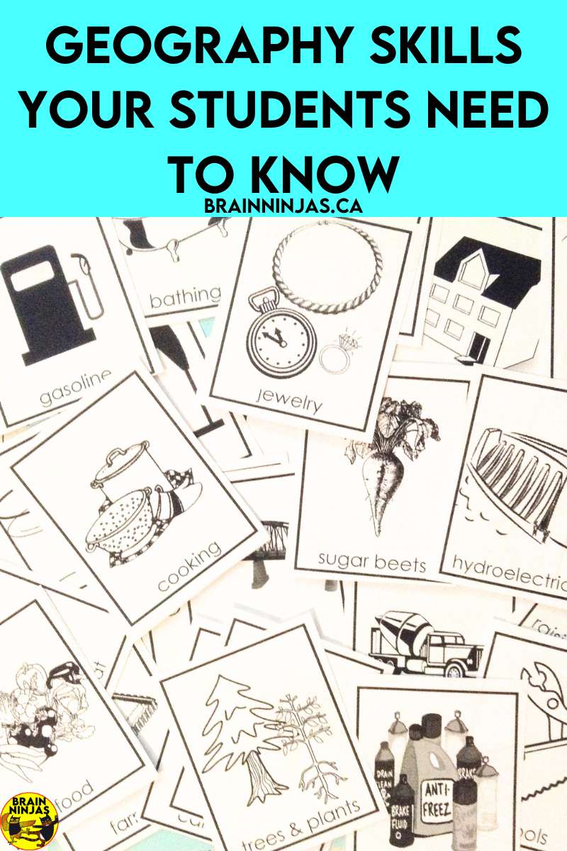 Geography Skills Your Students Need to Know - Ninja Notes