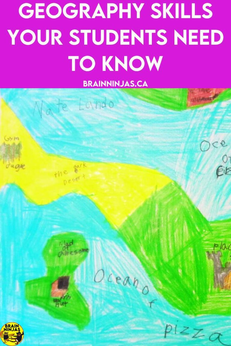 Geography Skills Your Students Need to Know - Ninja Notes