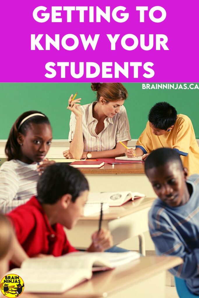 Getting to Know Your Students - Ninja Notes