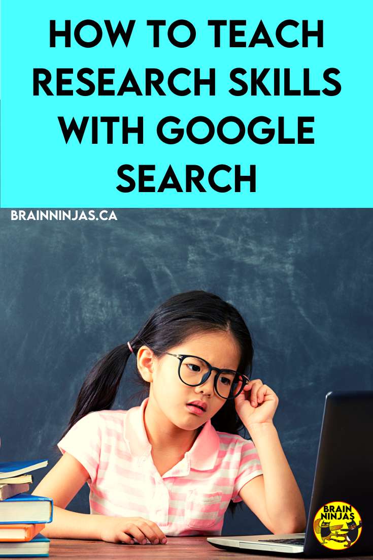 How to Teach Research Skills With Google Search - Ninja Notes