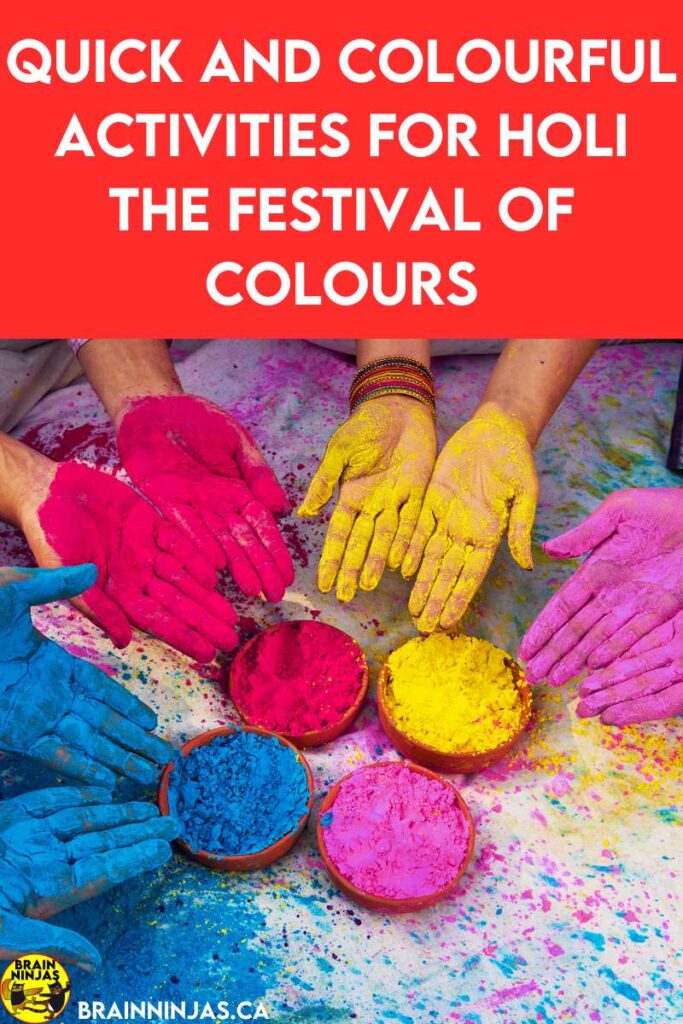 Quick and Colourful Activities for Holi the Festival of Colours - Ninja ...
