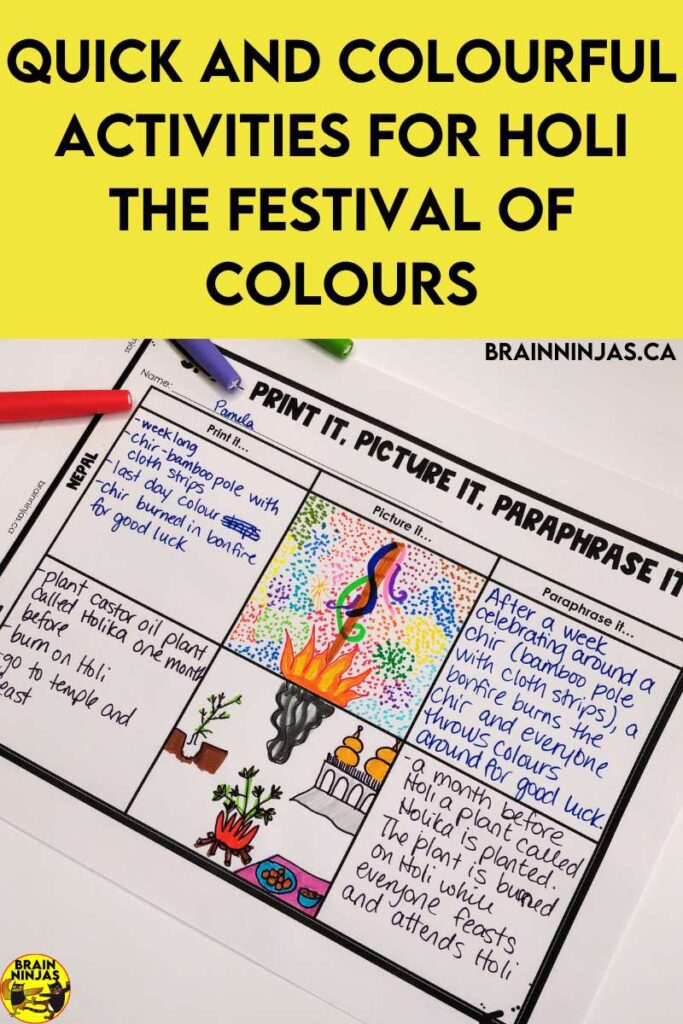 Quick and Colourful Activities for Holi the Festival of Colours - Ninja ...