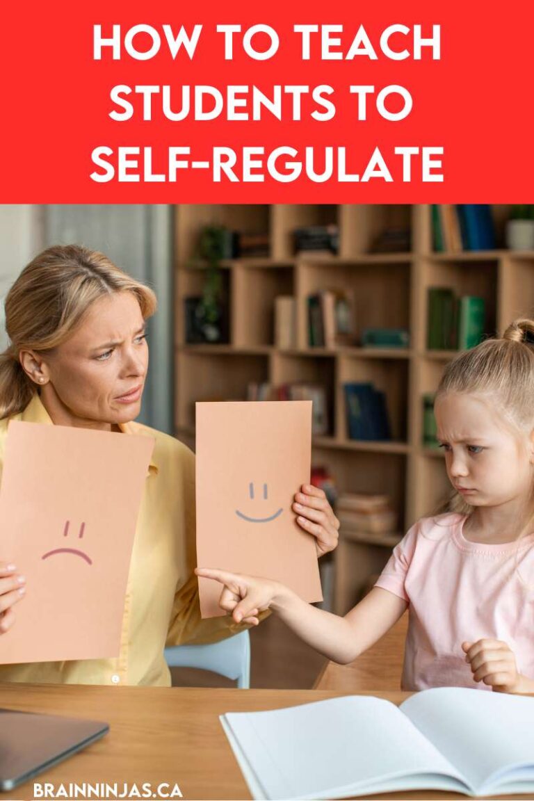 How to Teach Students to Self-Regulate - Ninja Notes