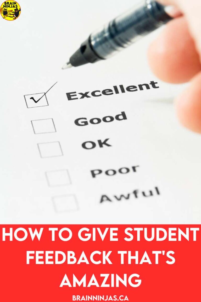 How to Give Student Feedback That's Amazing - Ninja Notes