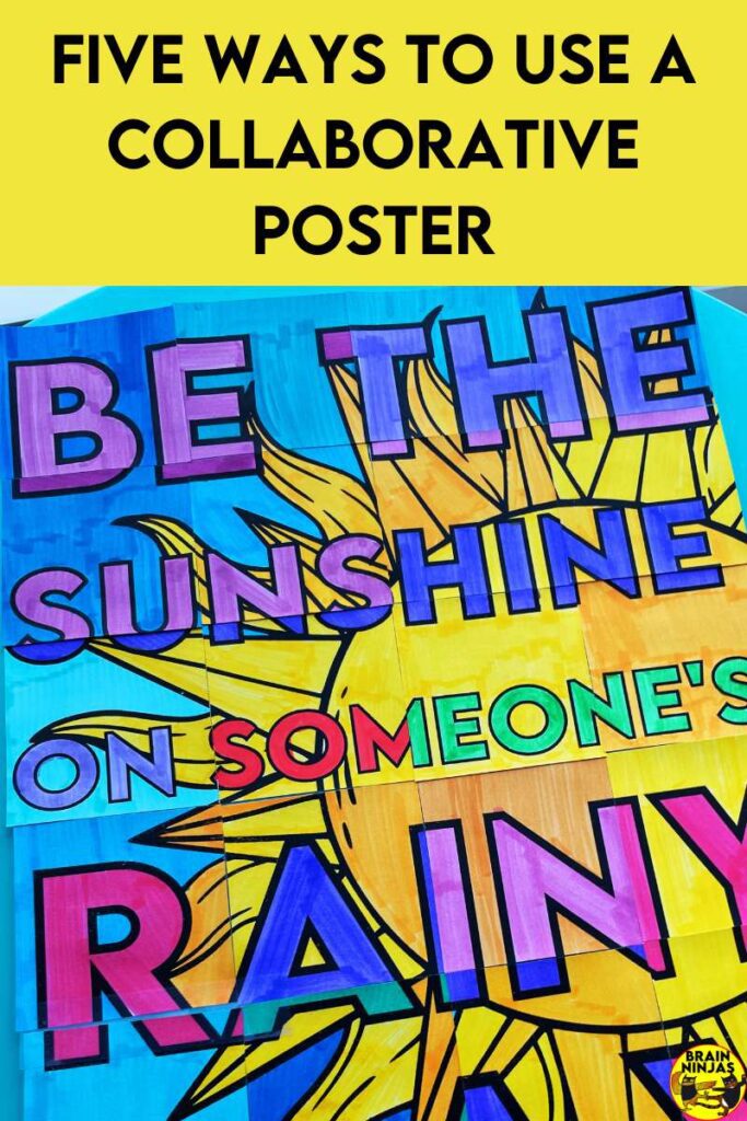 Five Ways to Use a Collaborative Poster - Ninja Notes