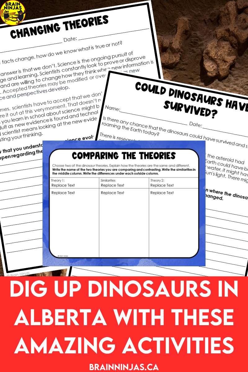 Dig Up Dinosaurs in Alberta With These Amazing Activities - Ninja Notes