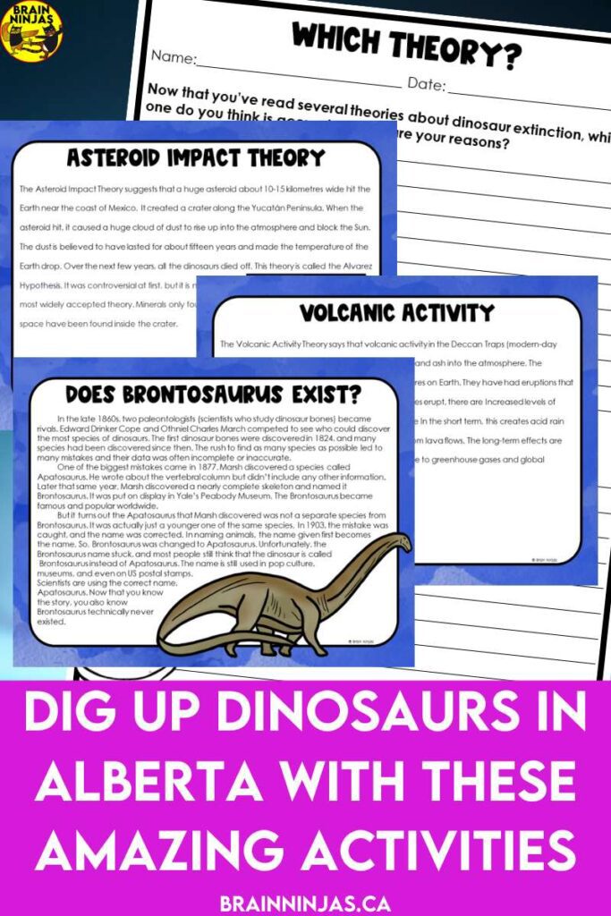 Dig Up Dinosaurs in Alberta With These Amazing Activities - Ninja Notes