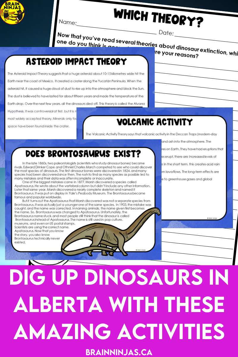 Dig Up Dinosaurs in Alberta With These Amazing Activities - Ninja Notes