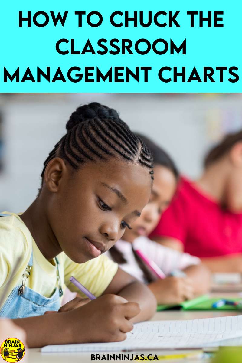 How to Chuck the Classroom Management Charts - Ninja Notes