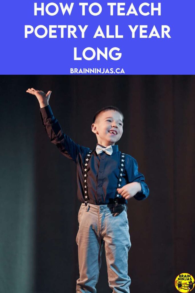 How to Teach Poetry All Year Long - Ninja Notes