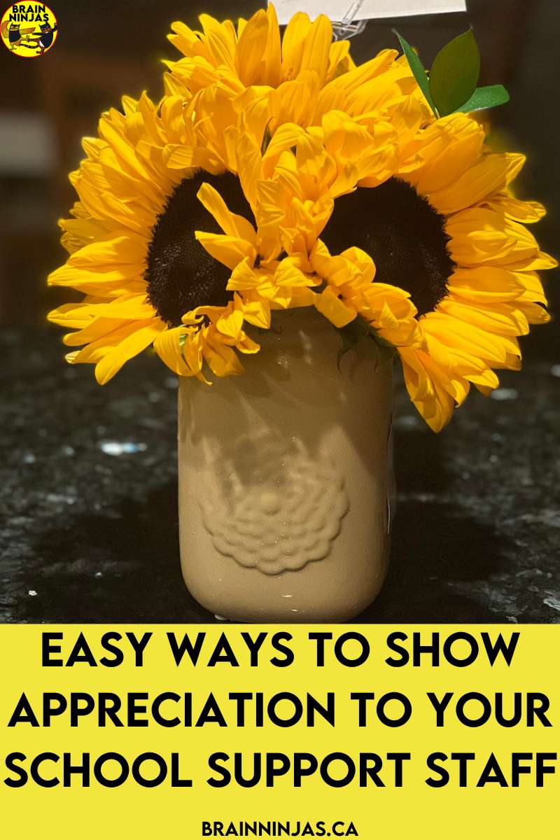 Easy Ways to Show Appreciation to Your School Support Staff - Ninja Notes