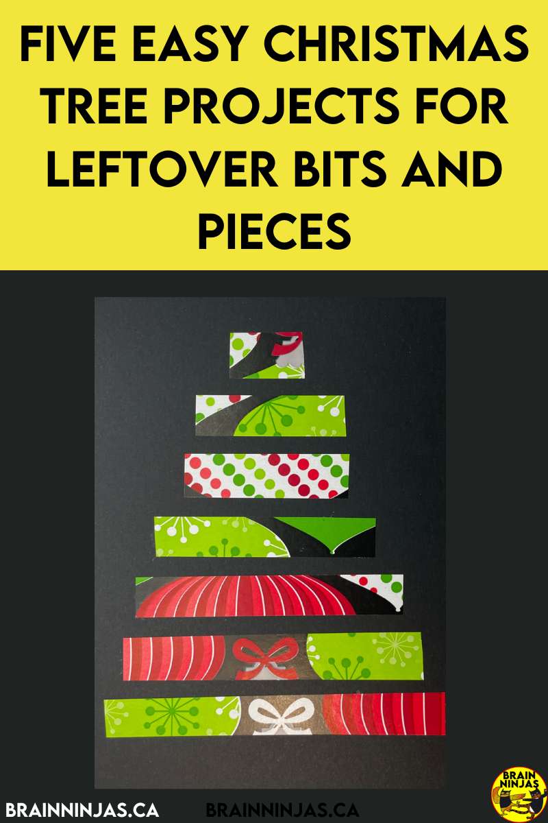 Five Easy Christmas Tree Projects for Leftover Bits and Pieces - Ninja ...