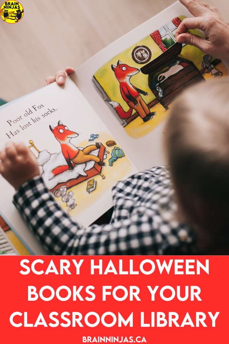 Scary Halloween Books for Your Classroom Library - Ninja Notes