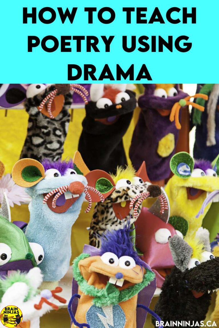 How to Teach Poetry Using Drama - Ninja Notes